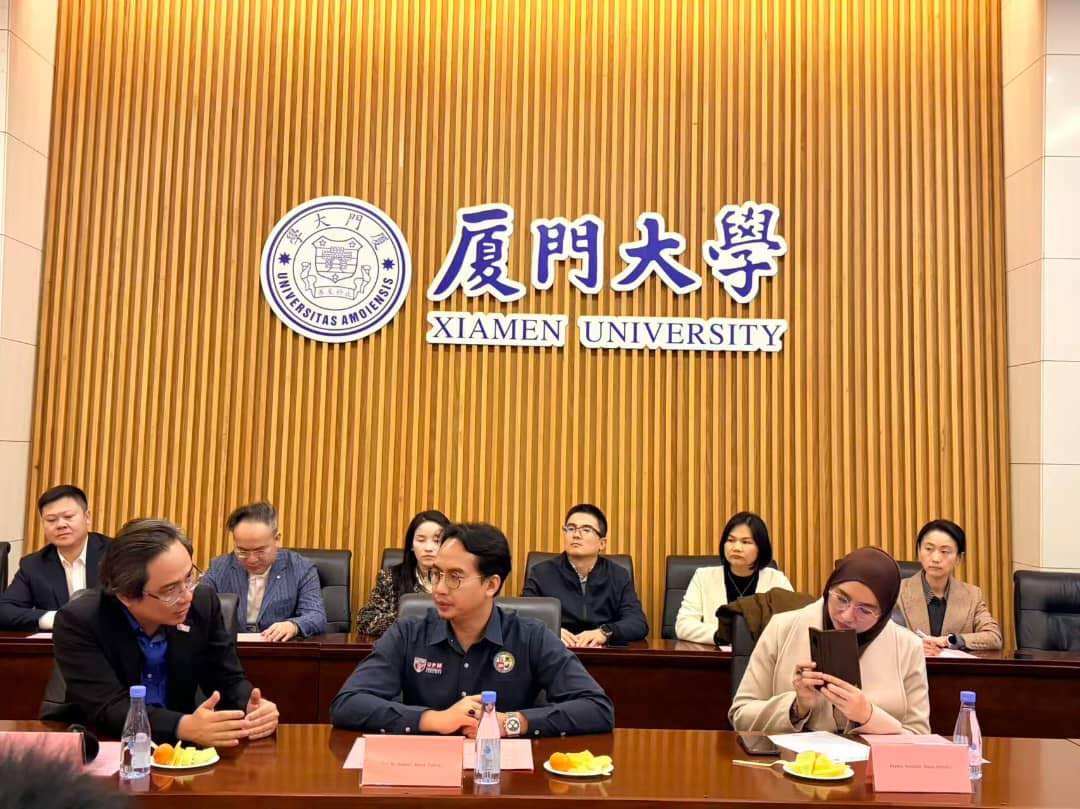 UPMS MEMACU JARINGAN ANTARABANGSA UPM MELALUI PENGLIBATAN AKADEMIK DI CHINA